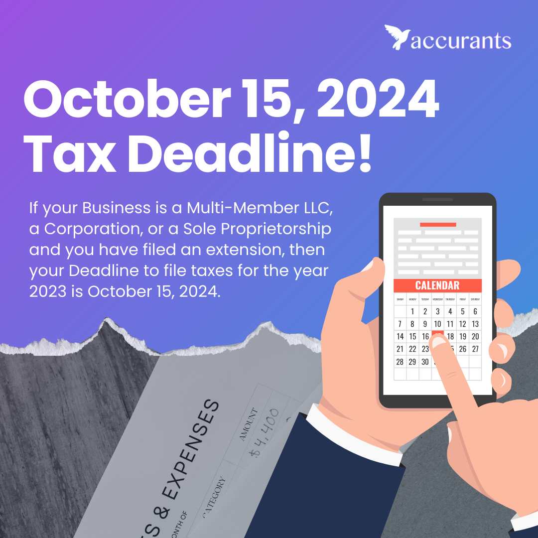 Tax Extension Deadline - accurants blog